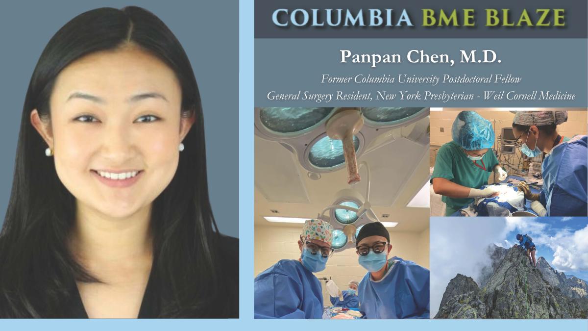 November 2023- BME Blaze: Panpan Chen | Biomedical Engineering